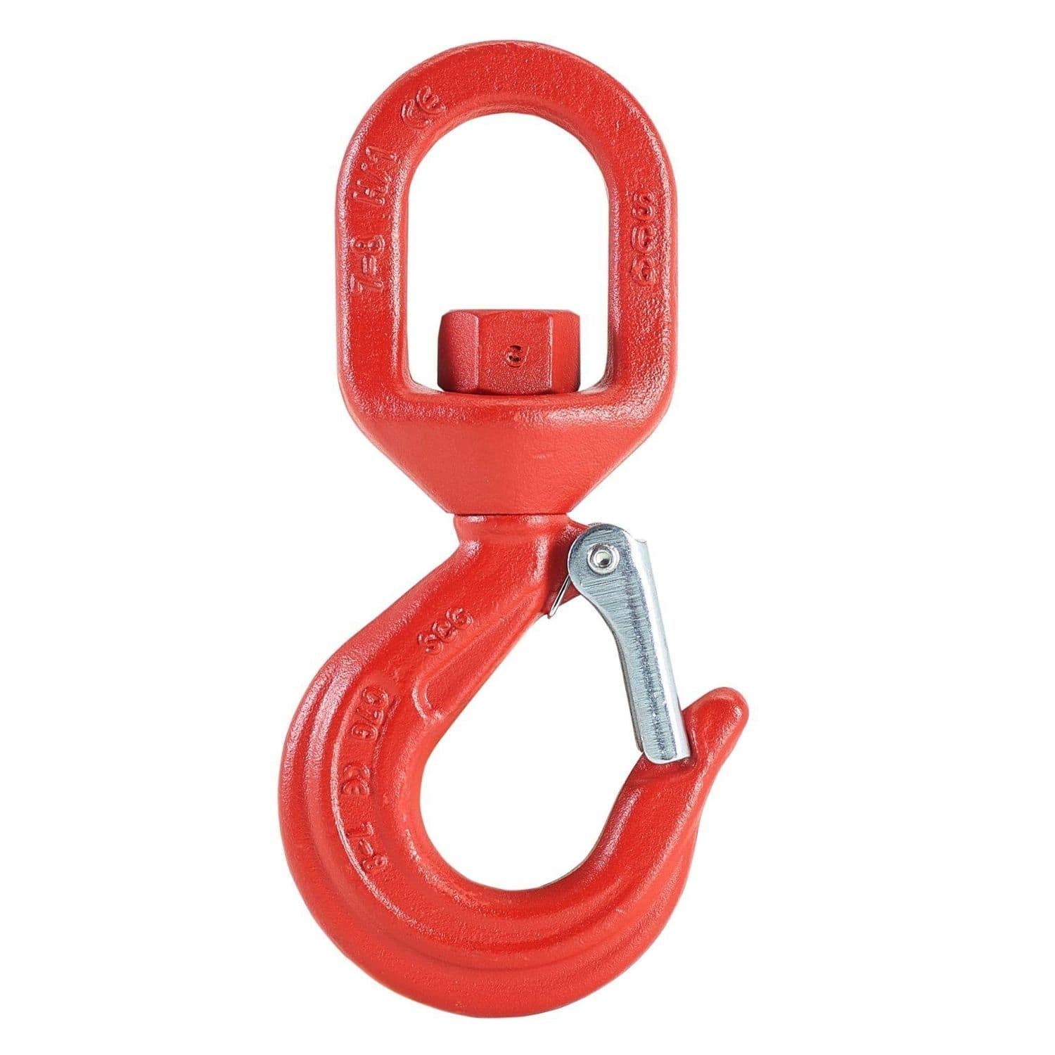 Lifting hook - C7G series - CARCANO - swivel eyebolt / safety