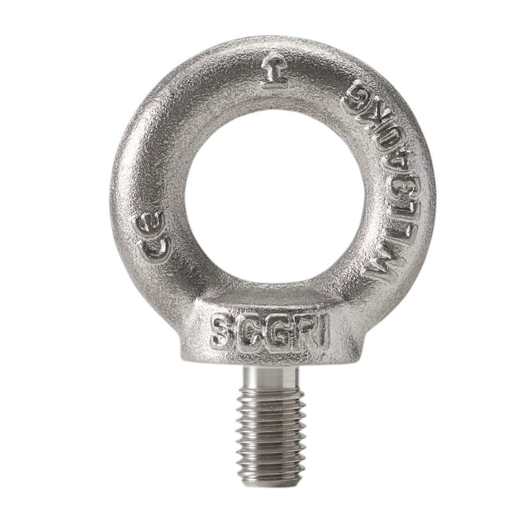 Fixed hoist ring - A553 - CARCANO - forged / stainless steel