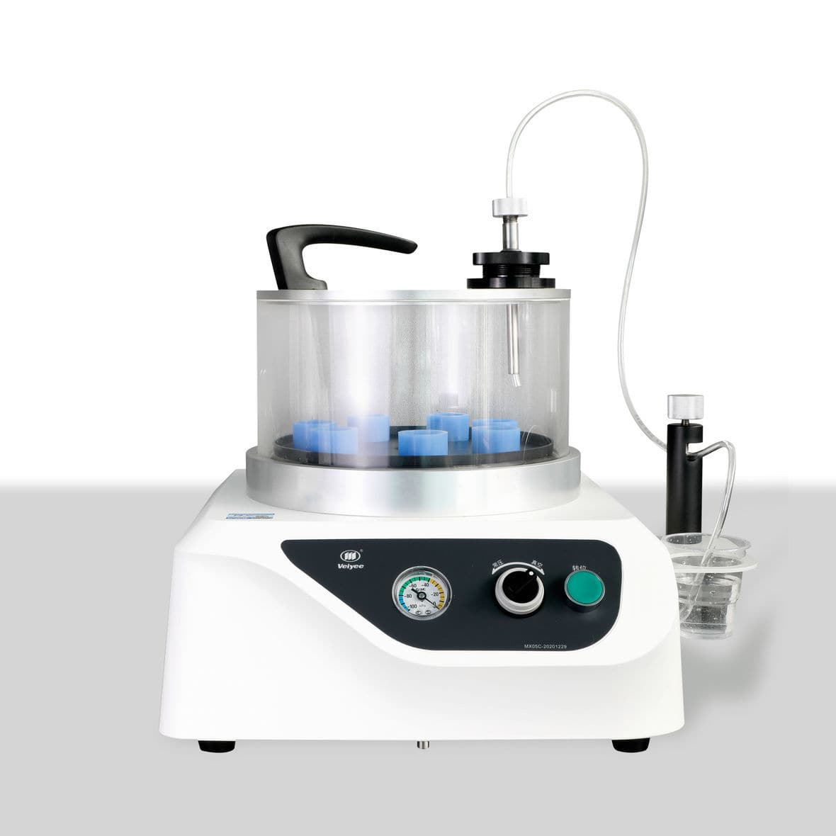 Vacuum mounting press - VIM-1 - Laizhou Weiyi Experiment Machine ...