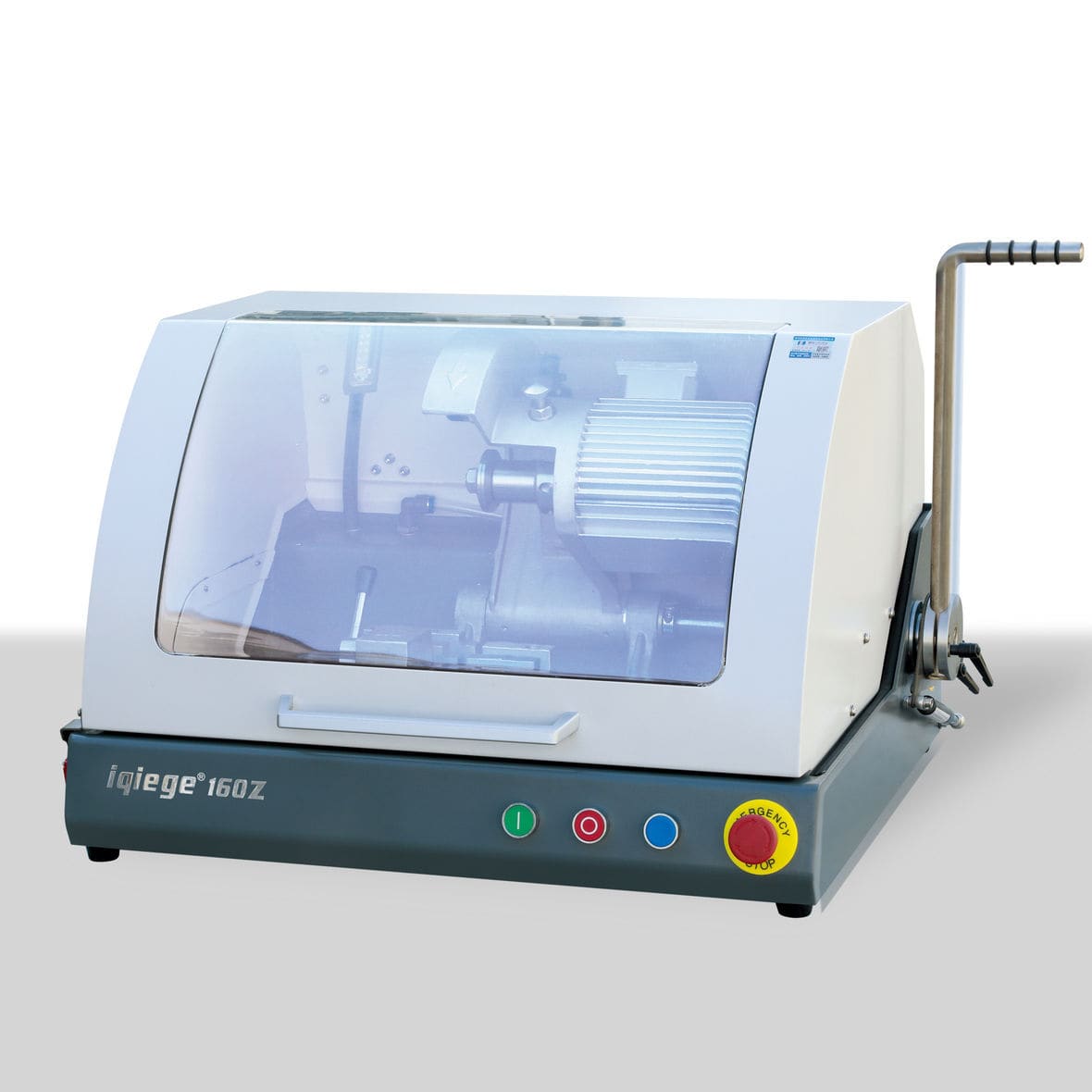 Rotary blade cutting machine - iqiege ®-160Z - Laizhou Weiyi Experiment ...