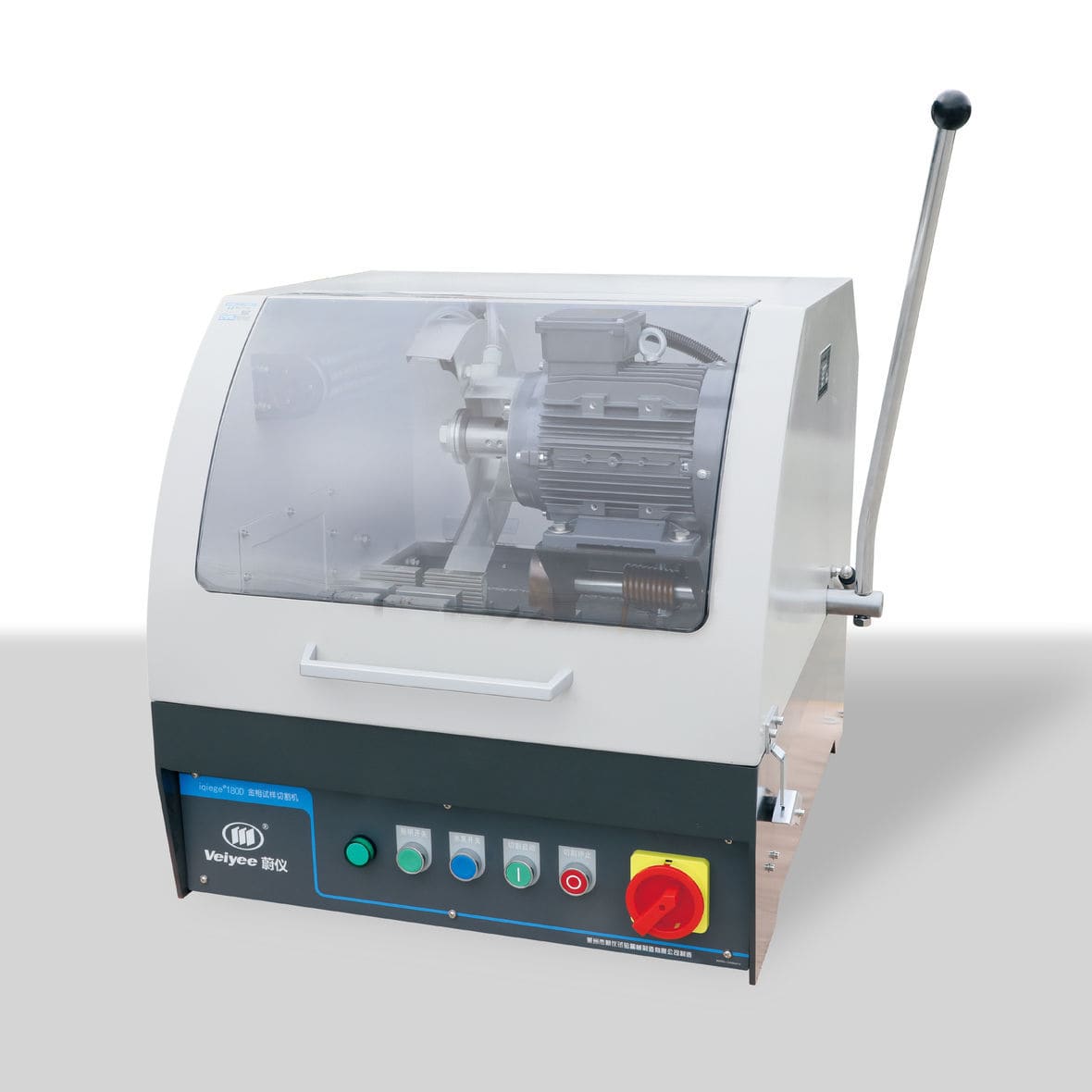Rotary blade cutting machine - iqiege ®-180D - Laizhou Weiyi Experiment ...