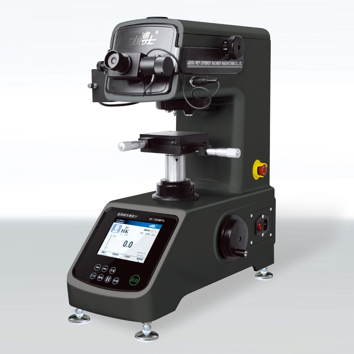 Micro Vickers hardness tester - HV-1000MPTA - Laizhou Weiyi Experiment ...