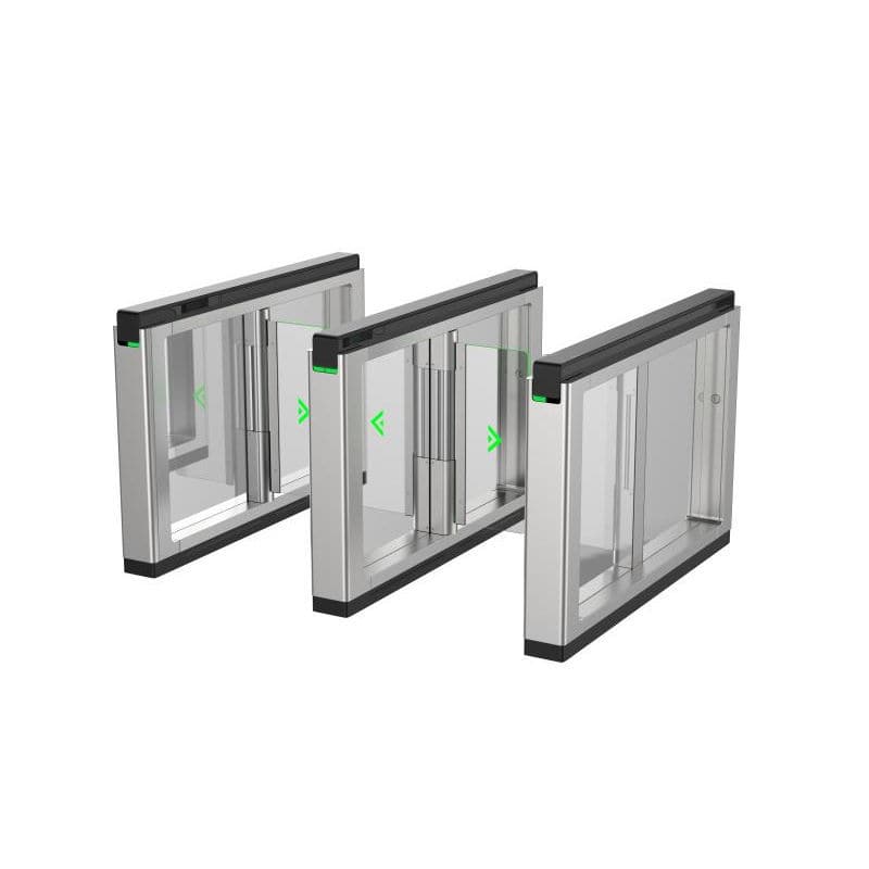 Swing gate - DS-K3B801BX series - Hikvision - automatic / fire alarm ...