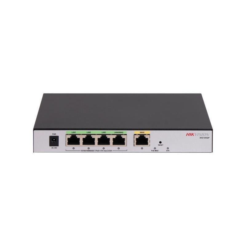 WAN communication router - DS-3WG105GP-SI - Hikvision - LAN / IP / PoE