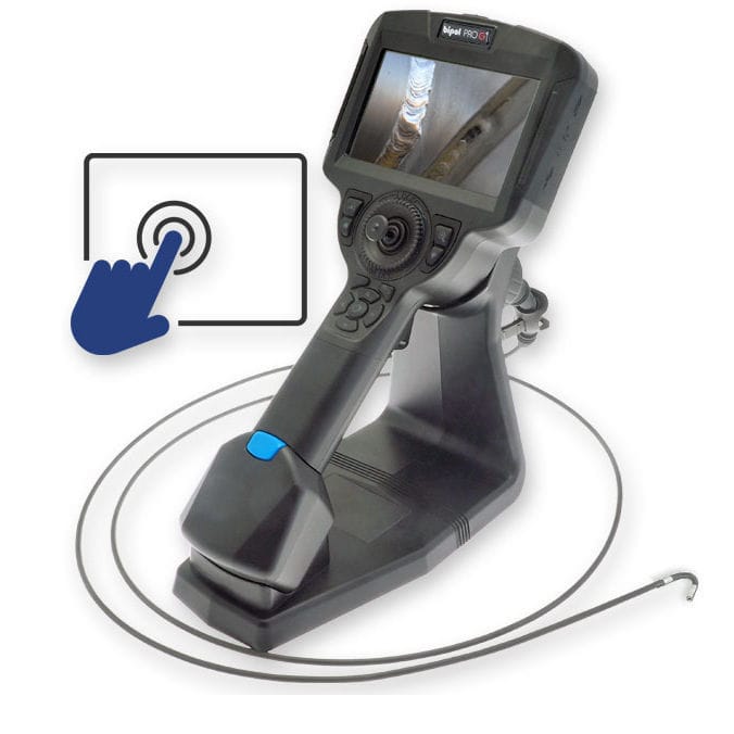 Flexible video borescope - PRO Gx - Bipol - for remote visual ...