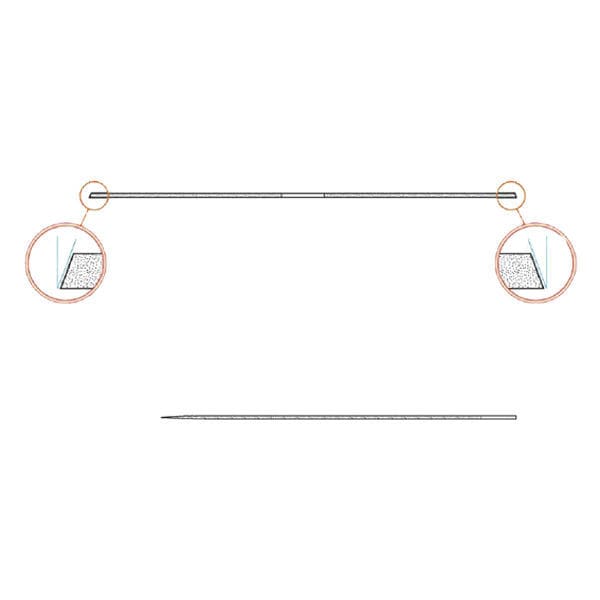 Precision hand file - 460 000 67 series - Bipol