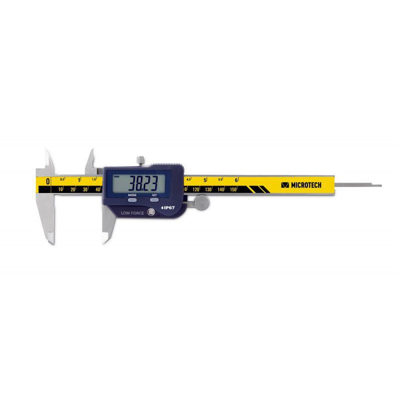 Digital caliper - 141077153 - MICROTECH - wireless / IP67 / with data ...