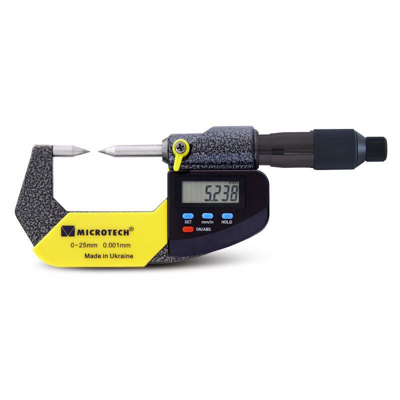 Outside micrometer - MICROTECH - digital / IP65 / point
