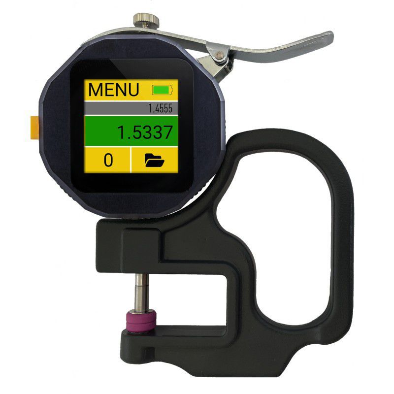 Material thickness gauge - MICROTECH - portable / digital display ...