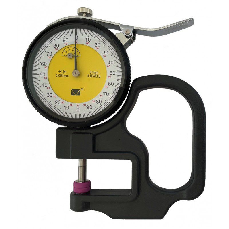 Material thickness gauge - MICROTECH - portable / dial