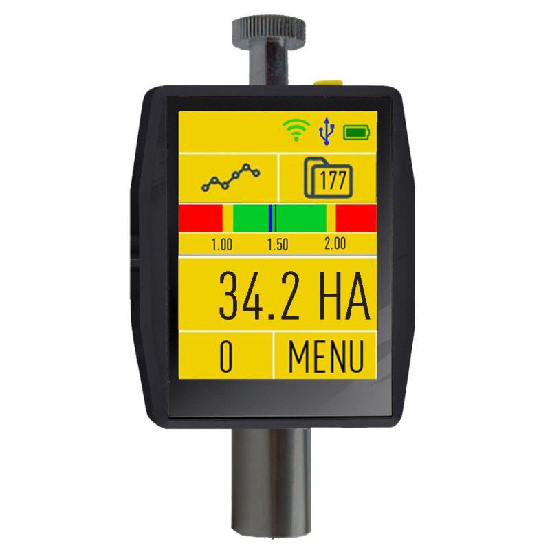 Shore hardness tester - 21100101 - MICROTECH - portable / tablet / wireless