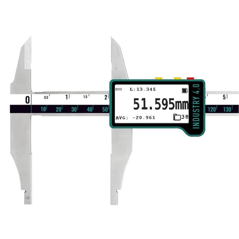 Caliper with digital display - 141093321B - MICROTECH - Vernier / with ...