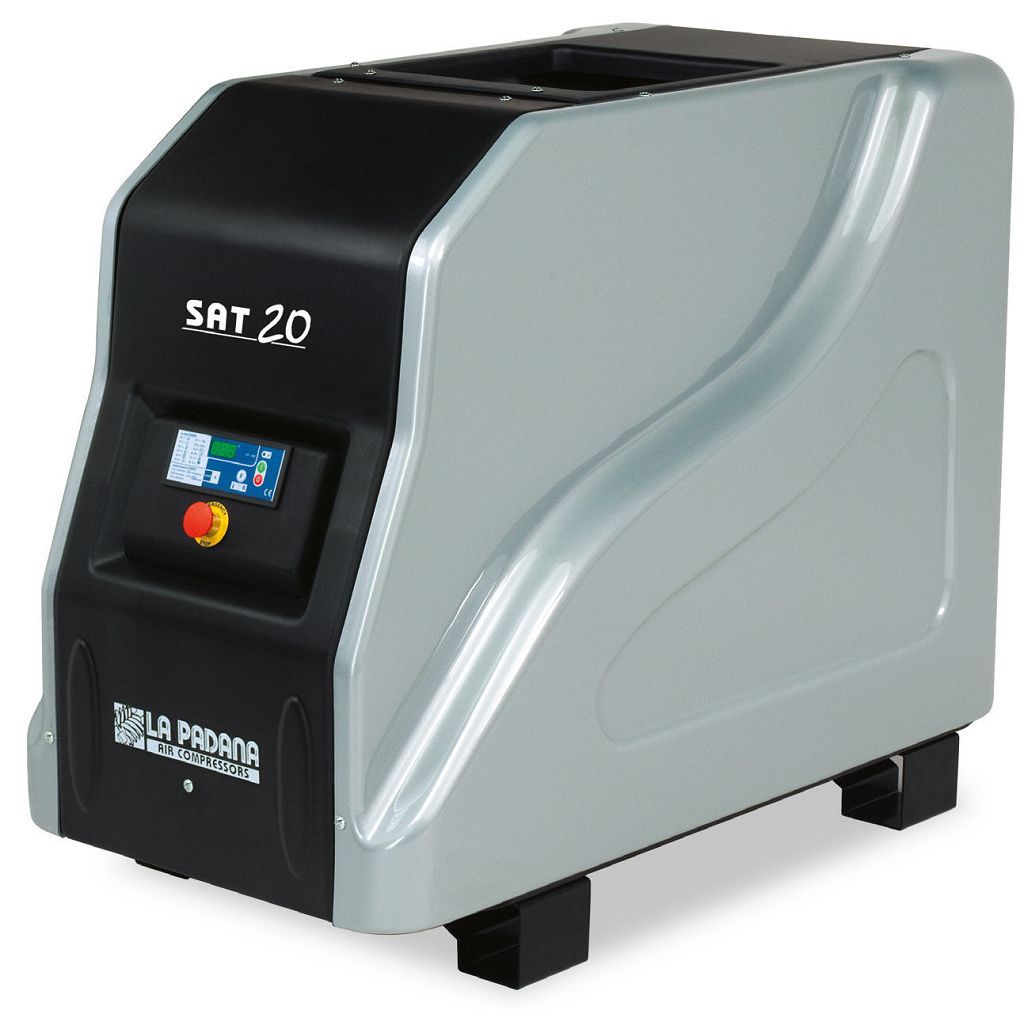 Screw compressor - SAT 15, 20 series - La Padana Air Compressors ...