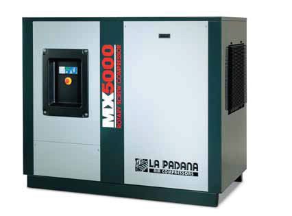 Screw compressor - MX 4000, 5000 - La Padana Air Compressors - rotary ...