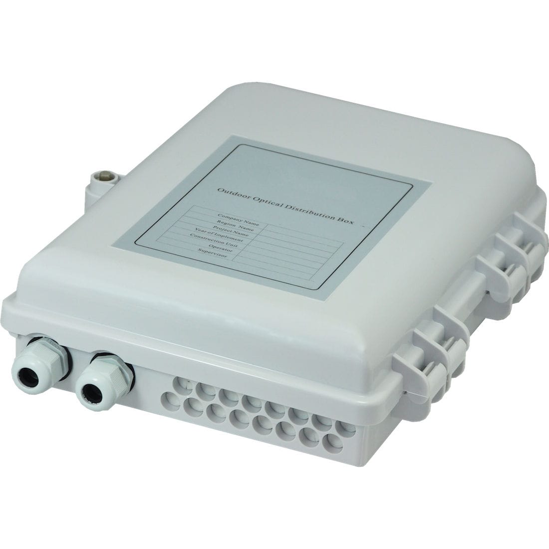 Wall-mounted terminal box - FTTB-D20A - DLL Partners - IP67 / plastic ...