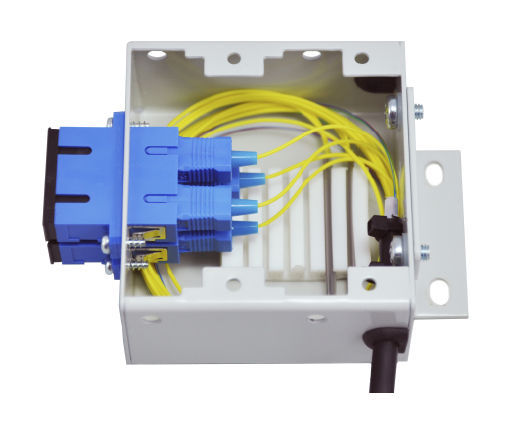 Fiber optic splice box - MINI ODF-DIN Q-Fiber series - DLL Partners ...
