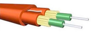 Flat optical cable - I-VHH 2x1 series - DLL Partners - data / flame ...