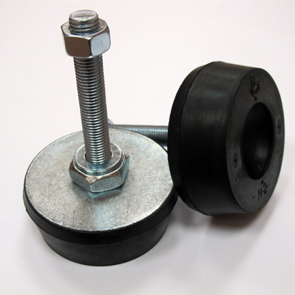 Machine foot - 00 - TALLERES EGAÑA - rubber / leveling / anti-vibration