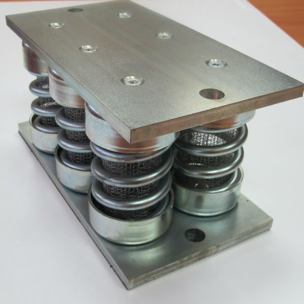 Cylindrical anti-vibration mount - 6M-1.500 - TALLERES EGAÑA - metallic ...