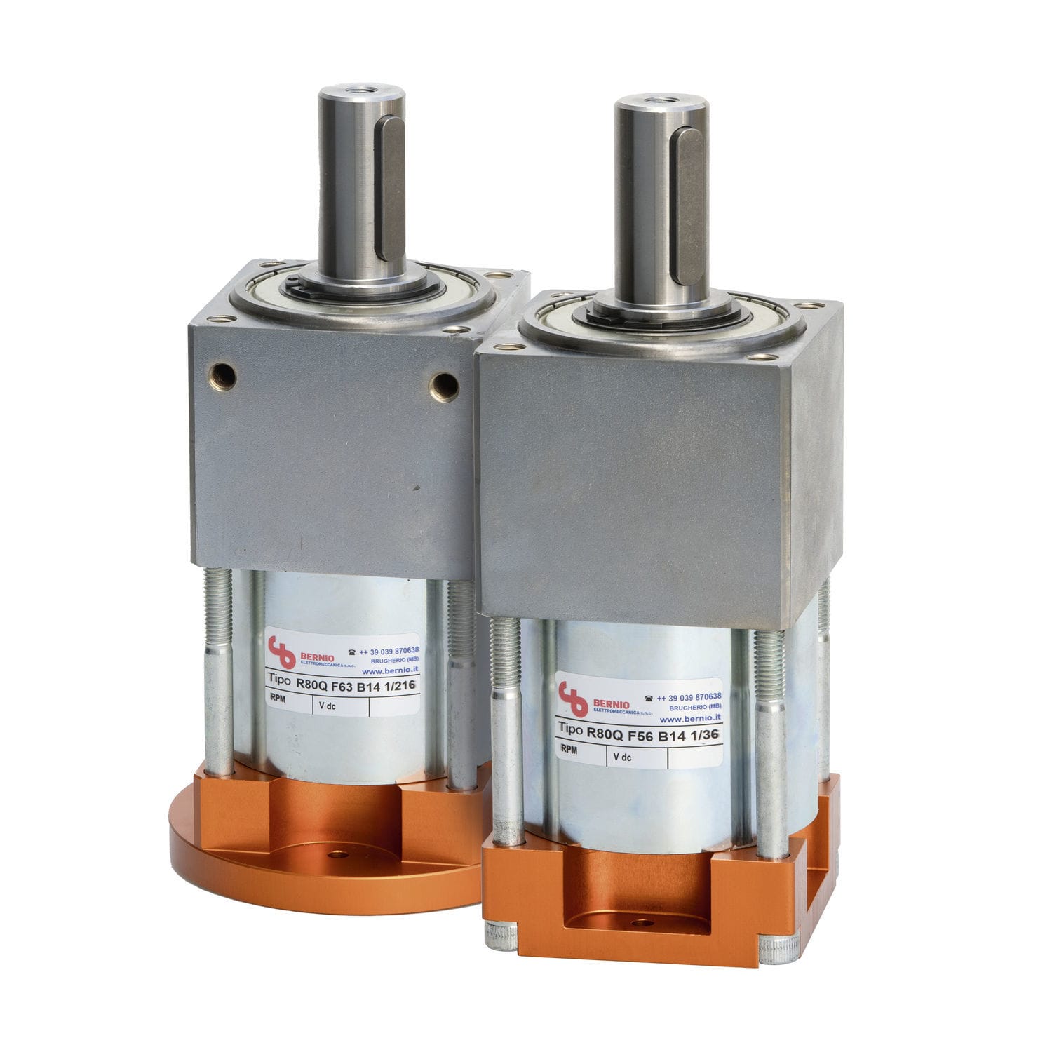 Planetary gearbox - R 80 Q F series - BERNIO ELETTROMECCANICA s.n.c ...