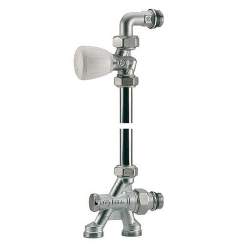 2-tube connection assembly - R438-1 series - Giacomini - heater