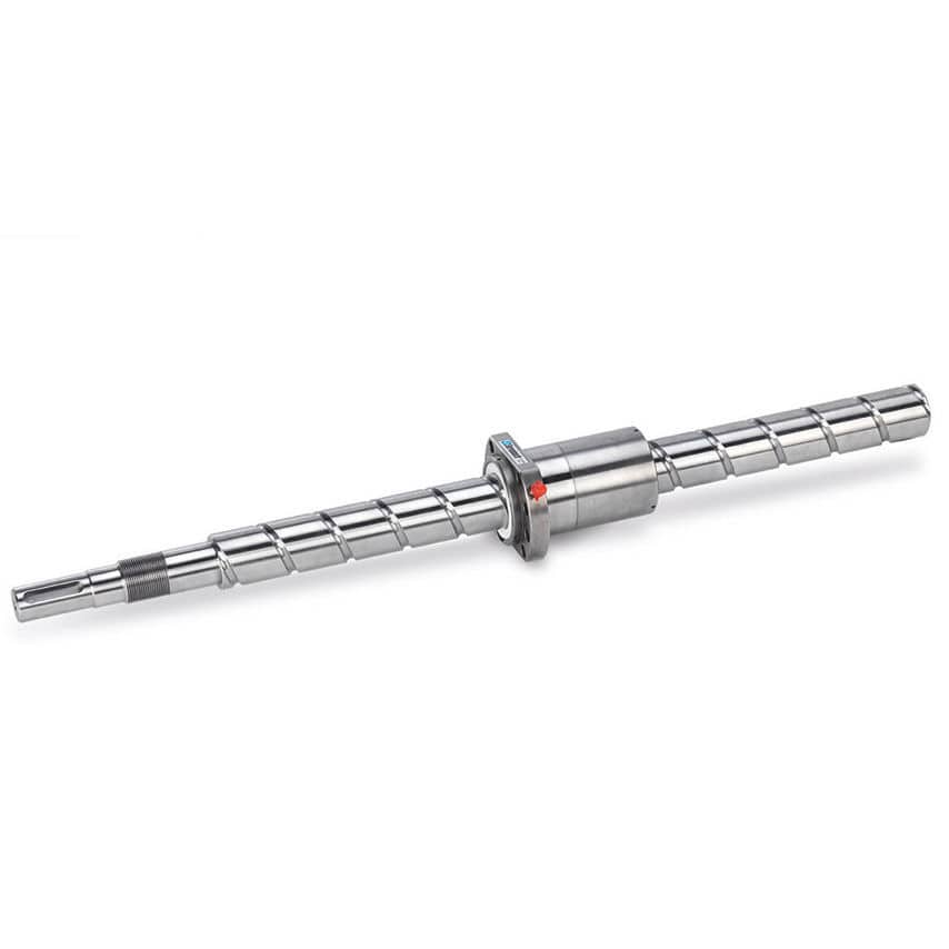 Steel ball screw - BS Series - SERVOMECH - high-performance / rolled