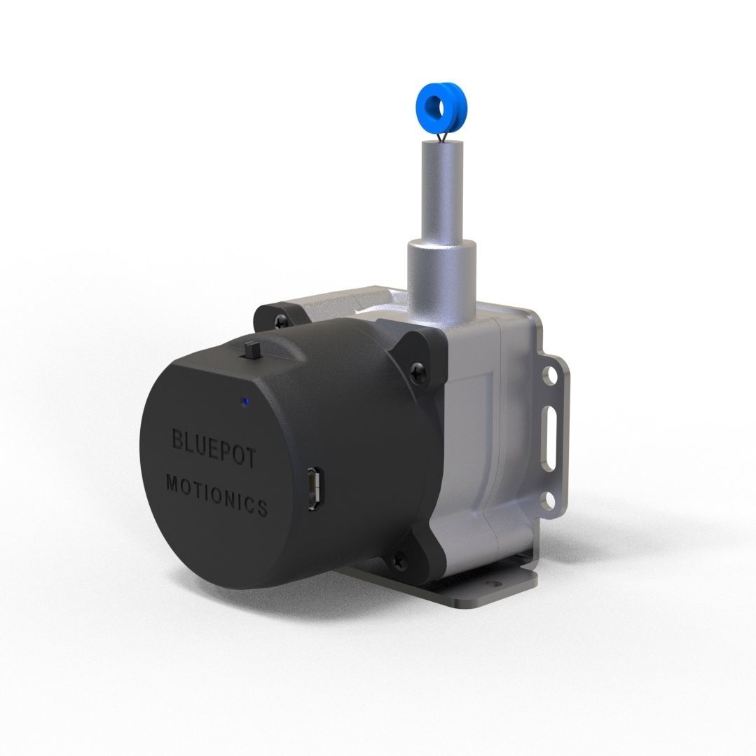 Bluetooth position sensor - Blue Pot - Motionics, LLC - draw-wire ...