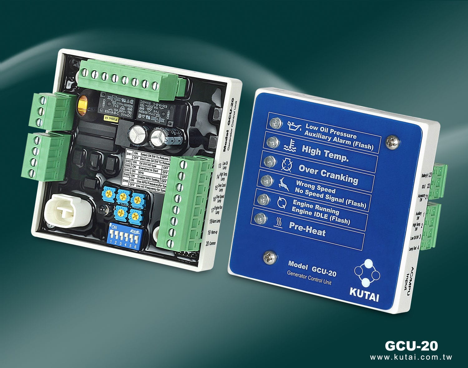 Generator set controller - GCU-20 - Kutai Electronics Industry Co., Ltd.