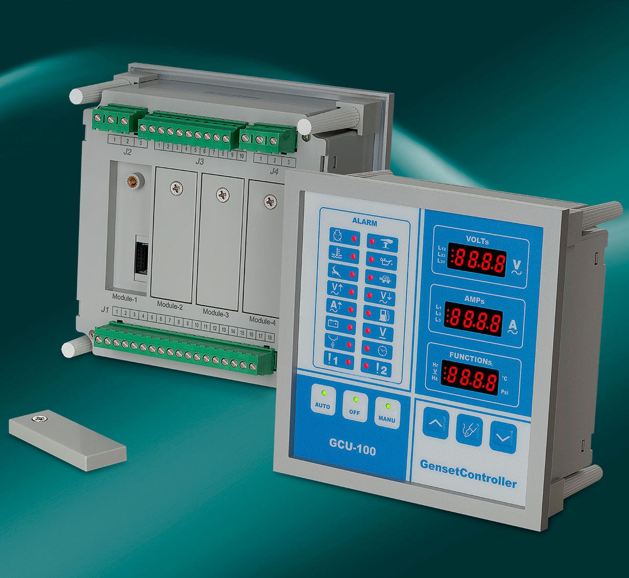 Automatic generator set controller - GCU-100 - Kutai Electronics ...