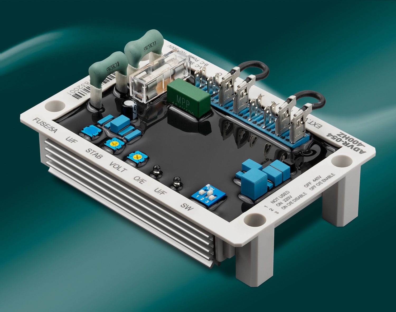 Automatic voltage regulator - ADVR-054-400HZ - Kutai Electronics ...