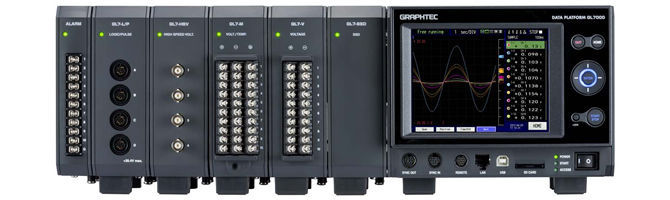 Multi-channel data acquisition unit - GL7000 - Graphtec - benchtop