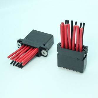 Data connector - FTC series - KEL CORPORATION - straight / crimp ...