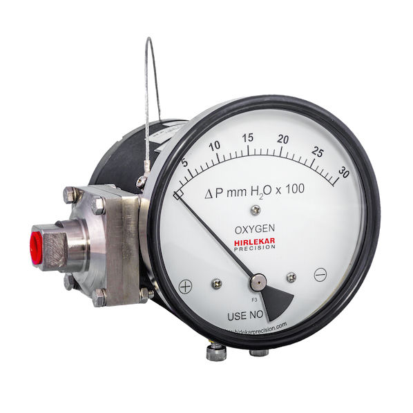 Differential pressure gauge - PR 20 - Hirlekar Precision Instruments, Pune - dial / vertical ...