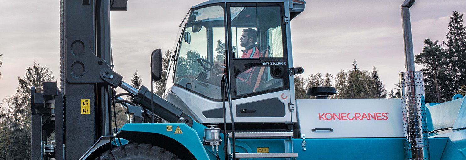 Combustion engine forklift - SMV series - Konecranes - ride-on