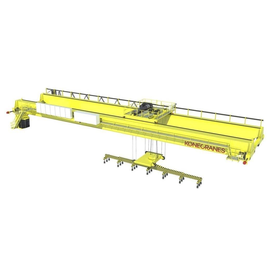 Double-girder overhead traveling crane - Konecranes - heavy-duty ...