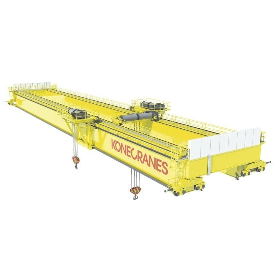 Double-girder overhead traveling crane - Konecranes - heavy-duty / with ...