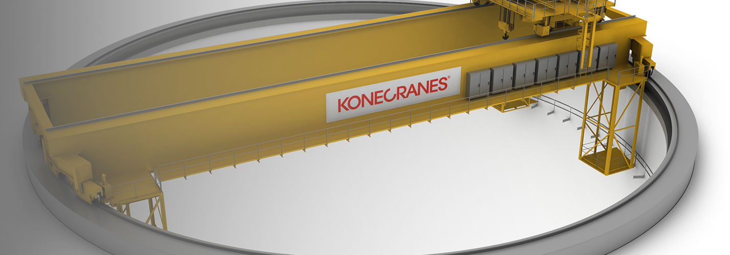Fixed crane - Konecranes - building / maintenance / lifting