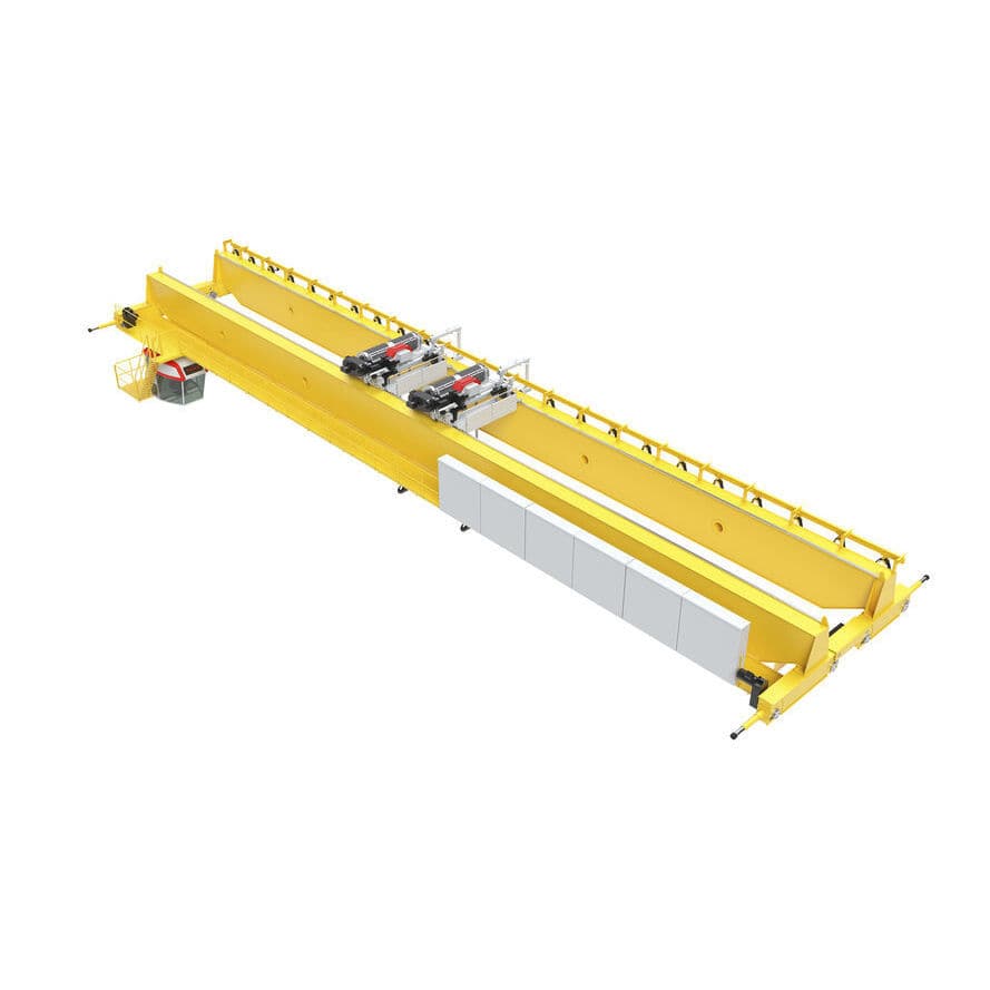 Single-girder overhead travelling crane - Konecranes - large / manual