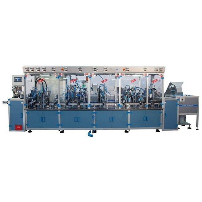 Automatic assembly line - Cosberg SpA - for domestic sockets