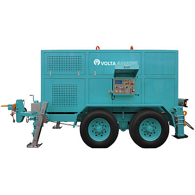 Hydraulic winch - VM 40000 RIS - Volta macchine - with combustion ...