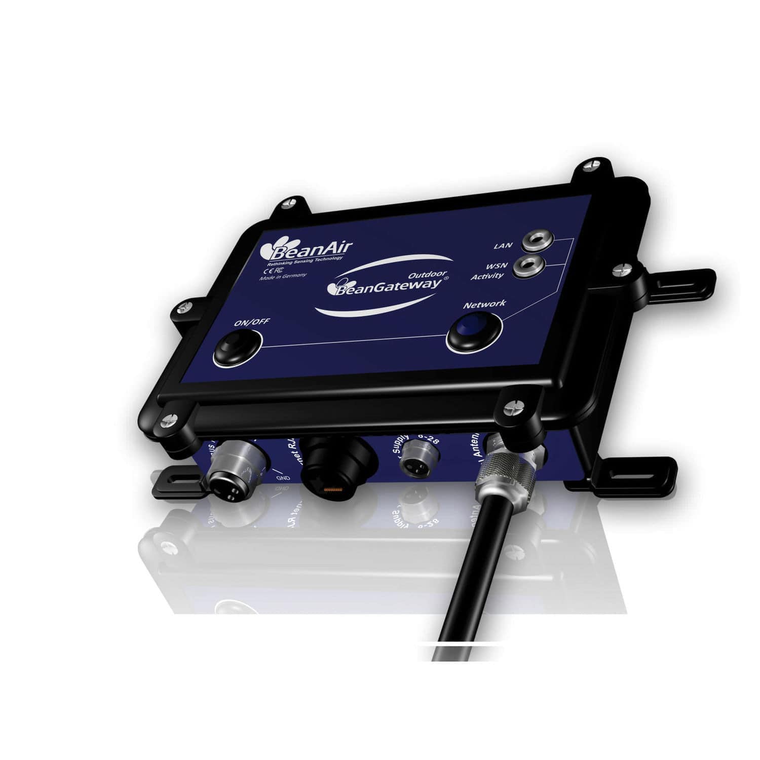 Outdoor wireless sensor network (WSN) coordinator - BeanGateway® 2.4GHz ...