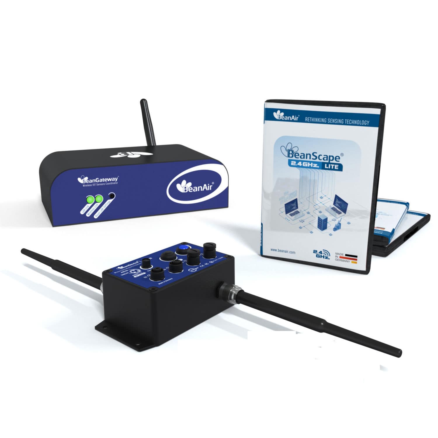 Data acquisition starter kit - BeanDevice® 2.4GHZ AN-V - BeanAir GmbH - IoT