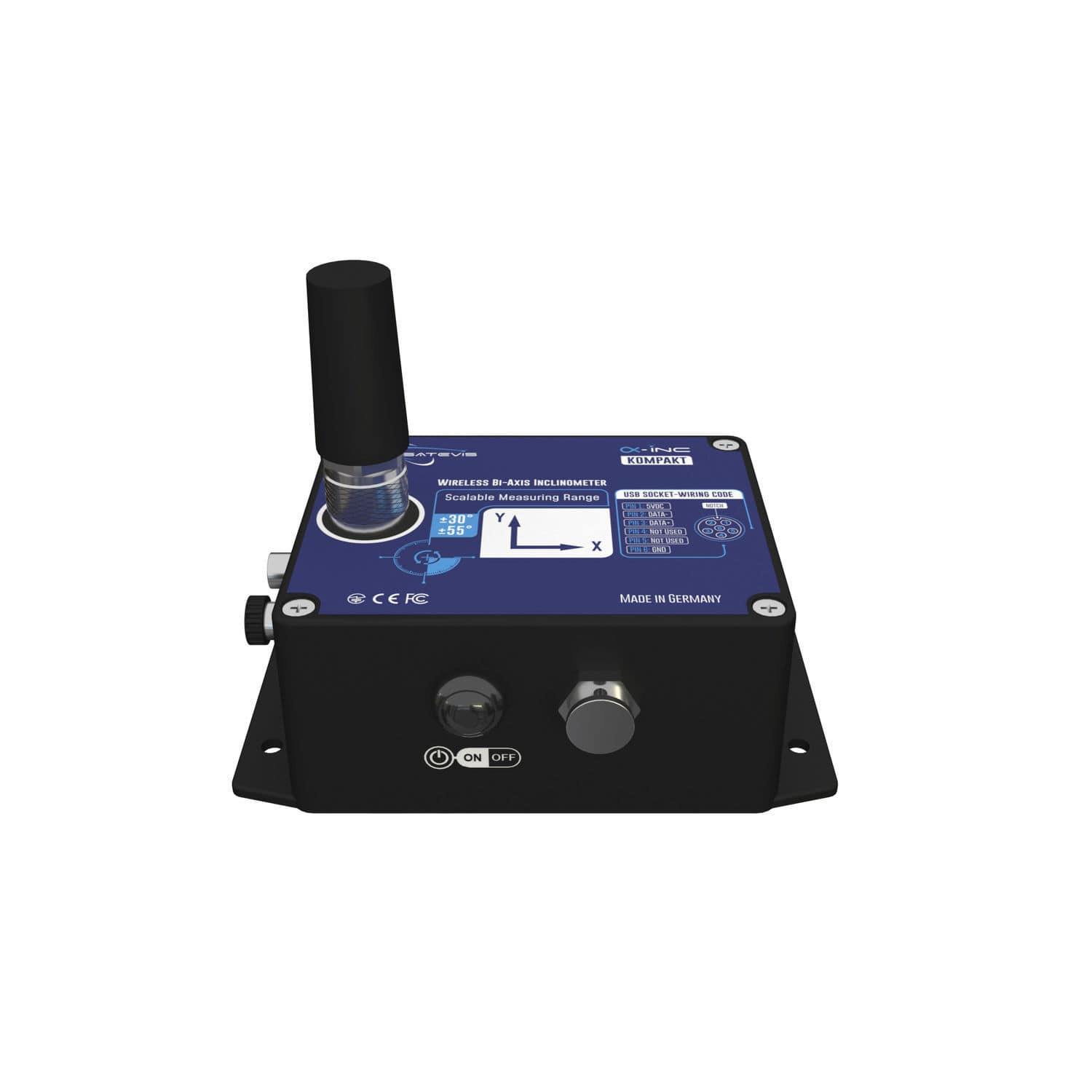 2-axis inclinometer - SATEVIS® ALPHA-INC-KOMPAKT - BeanAir GmbH ...