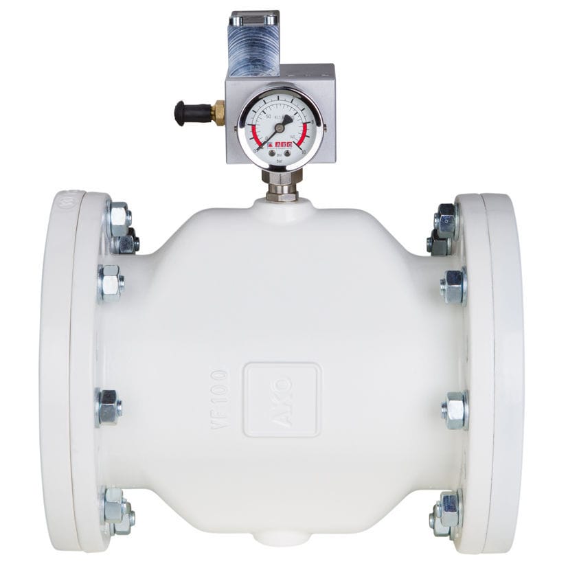 Water relief valve - VF - AKO ARMATUREN - flange / differential / pinch