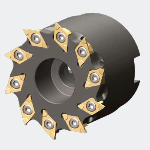 Shell-end endmill - M275 series - Paul Horn - insert / slot / cutting edge