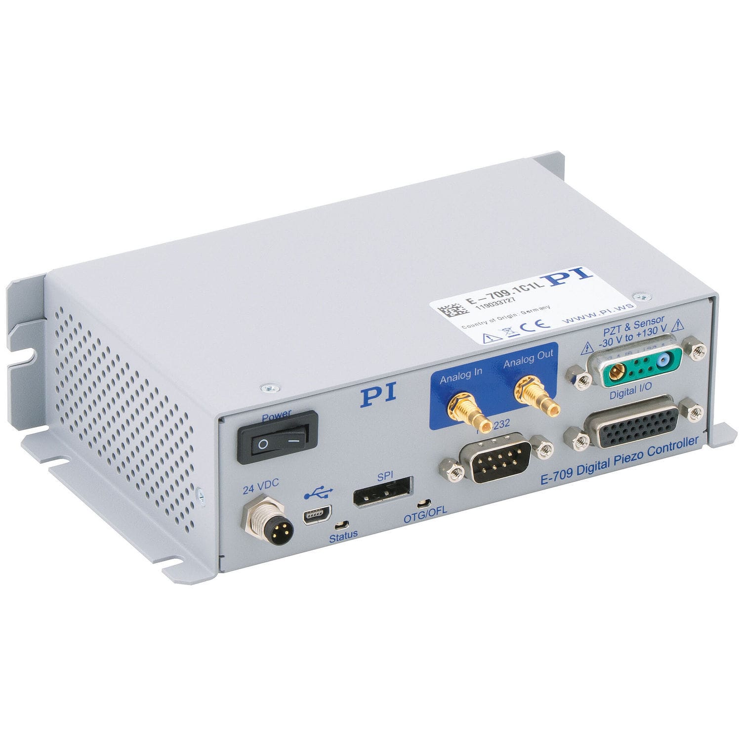 Digital motion controller - E-709.1C1L - PI Ceramic GmbH - 1-axis ...