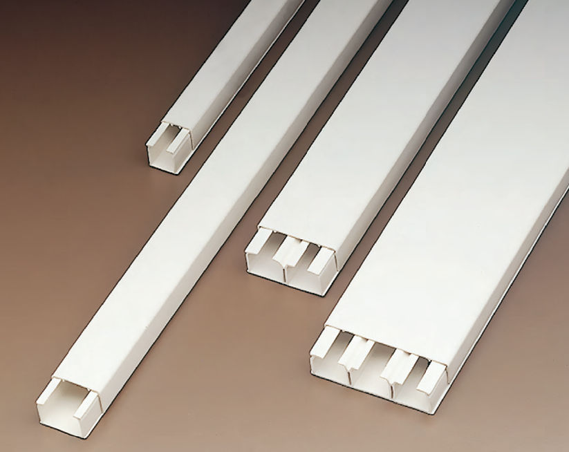 Cabling trunking - 2 m | MINISYSTEM Series - CANALPLAST - PVC / modular