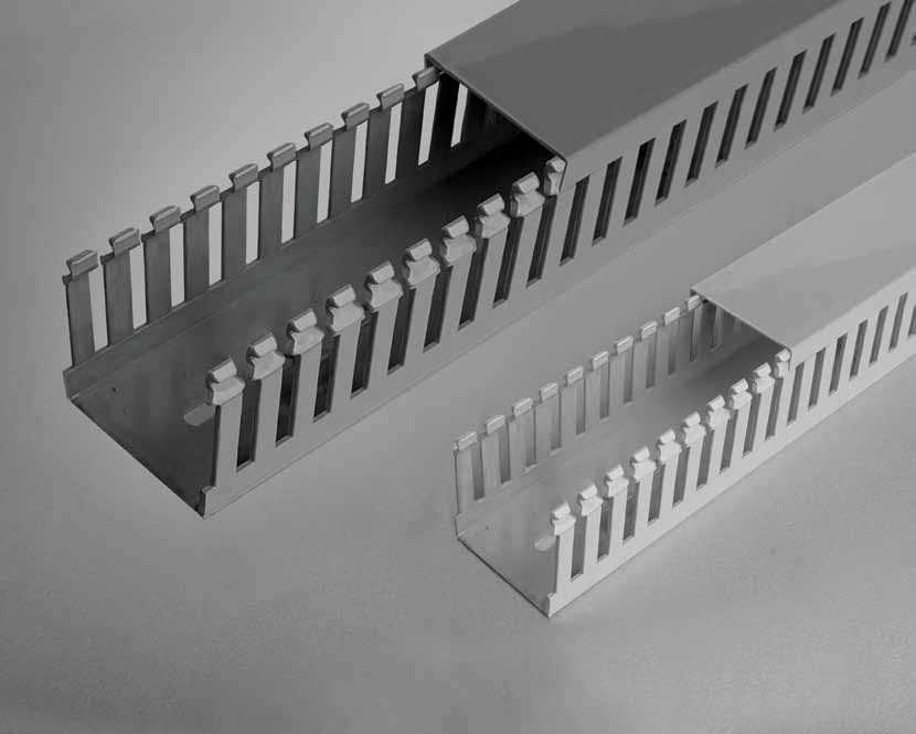 Cabling trunking - AS - CANALPLAST - PVC / rigid / self-extinguishing