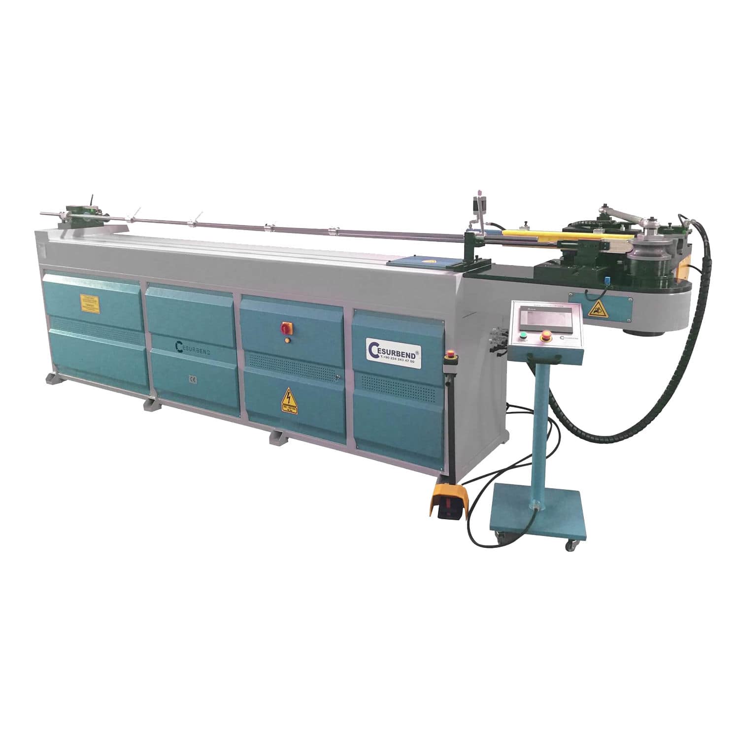 Hydraulic bending machine - PBNC-65 - Cesurbend Pipe Bending Machines ...