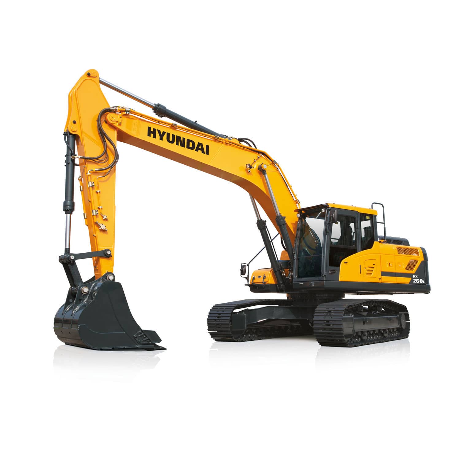 Medium excavator - HX260L - HYUNDAI HEAYY INDUSTRIES - crawler / Tier 4 ...